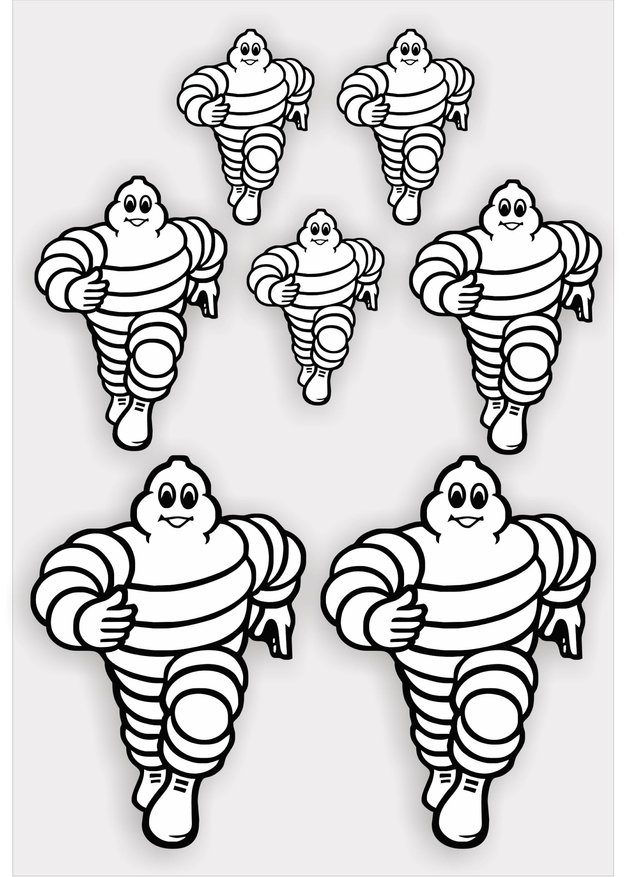 Michelin Man Logo Vector