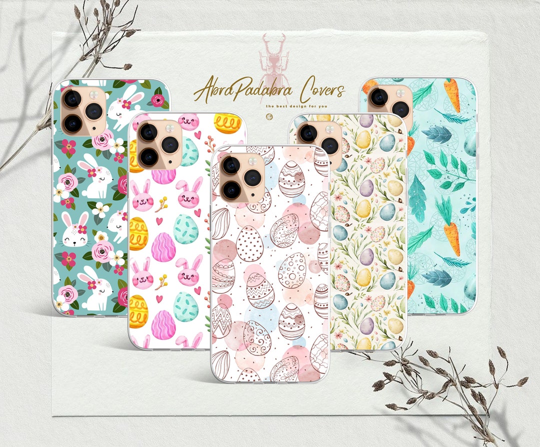 Spring Rubbits Easter Easter Egg Phone Case Fits for iPhone 15, 14 ,13 ...