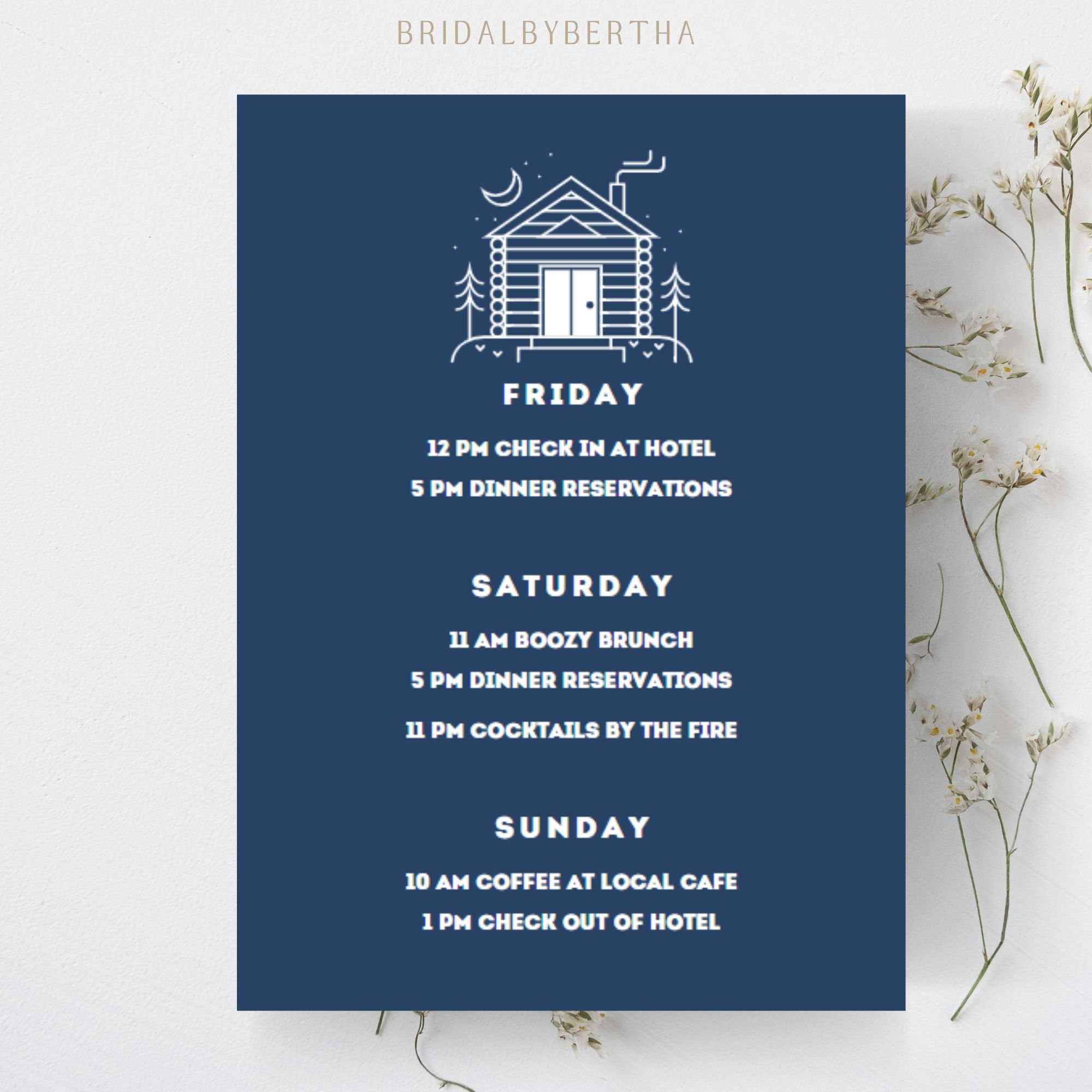 Bachelorette Template Invite, Camp Bach, Last Trail Before the Veil ...
