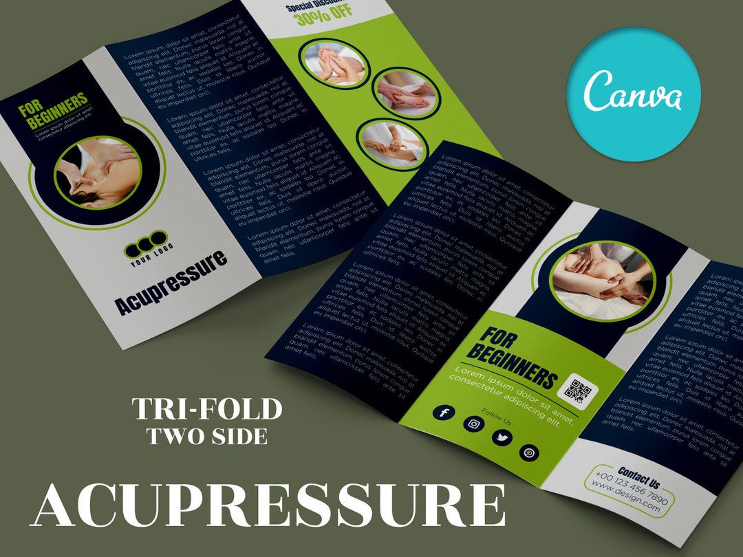 Acupuncture Template, Canva Editable Acupuncture Social Media Template ...