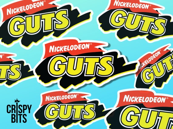 Nickelodeon Guts Sticker Hydro Flask Nick Kids Spill - Etsy