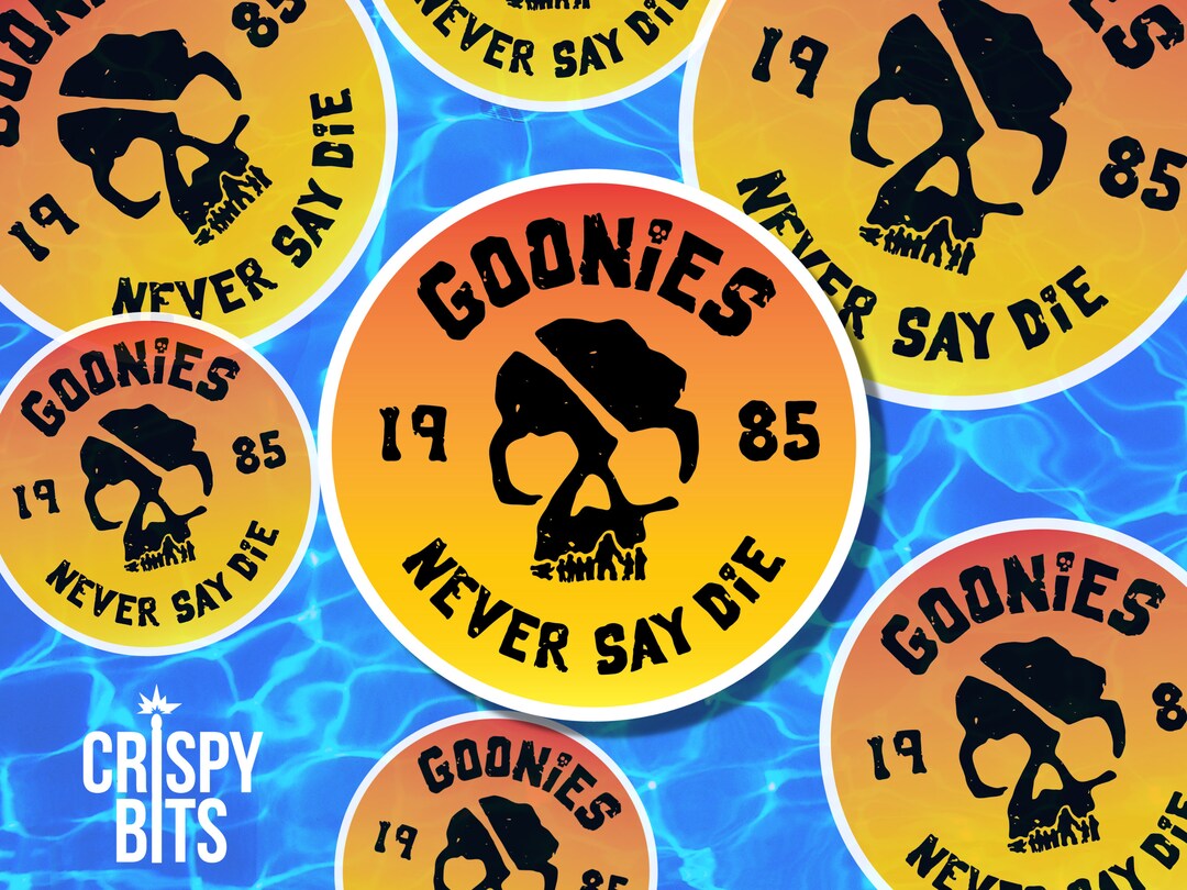 The Goonies Sticker | Movies | Never Say Die | 80s Movie | Laptop ...