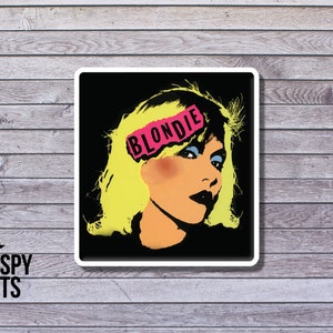 Blondie Sticker | Music Sticker | Band | Heart of Glass| Rock and Roll ...