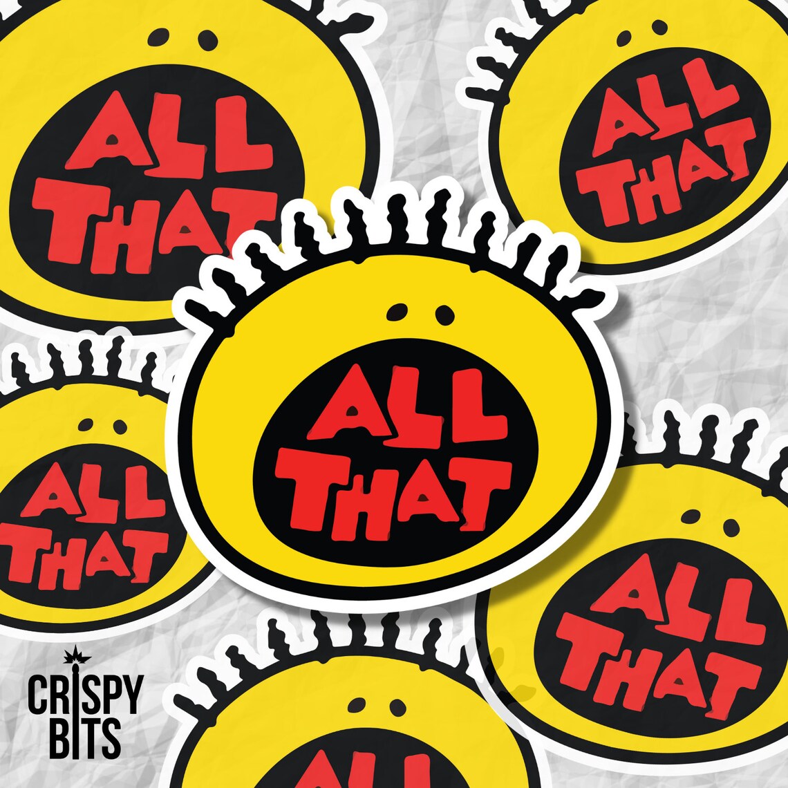 All That Sticker | Nickelodeon Sticker | 90s Sticker | Nostalgia ...