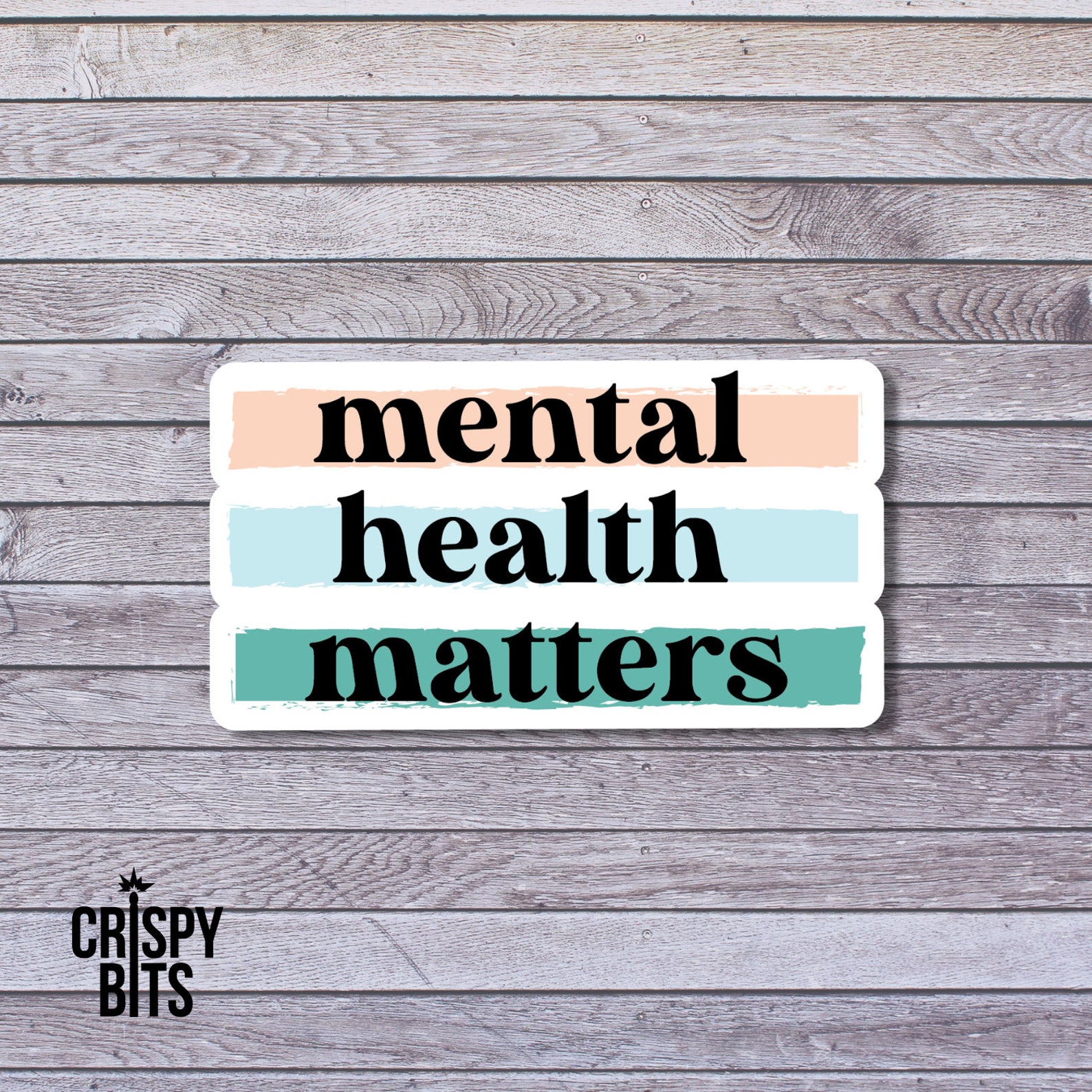 Mental Health Matters Sticker Motivational Sticker - Etsy