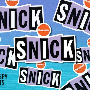 SNICK Sticker | Nickelodeon Sticker | Saturday | 90s Sticker | Fun ...