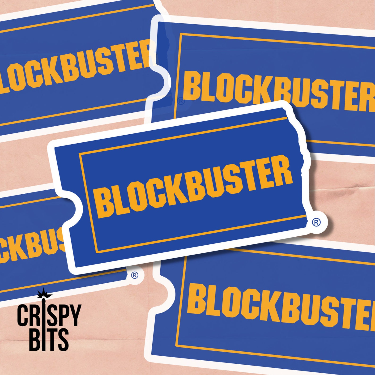 Blockbuster Sticker | Blockbuster Video Sticker | Retro Sticker ...