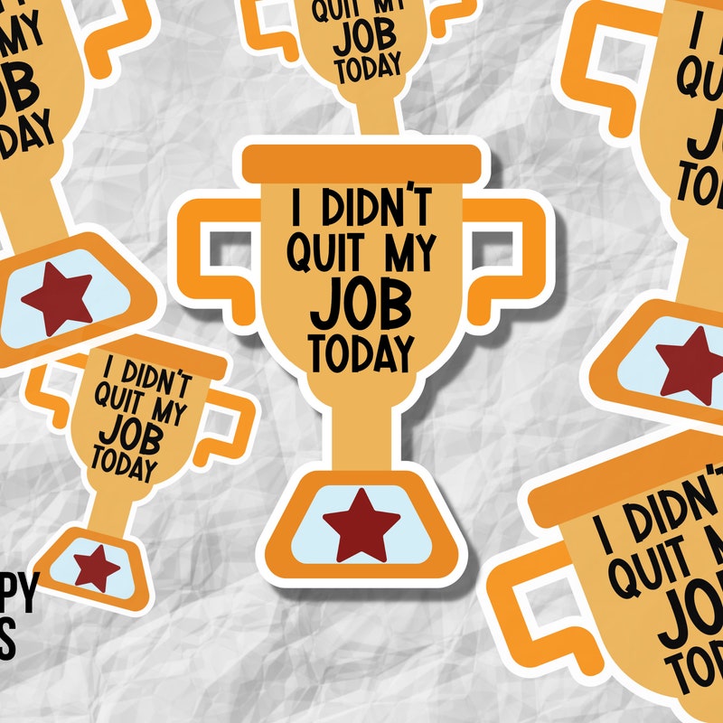 Funny Award Sticker - Etsy
