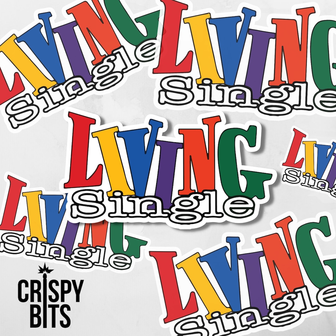 Living Single Sticker | TV Show | Funny | 90s Sticker | Khadijah ...