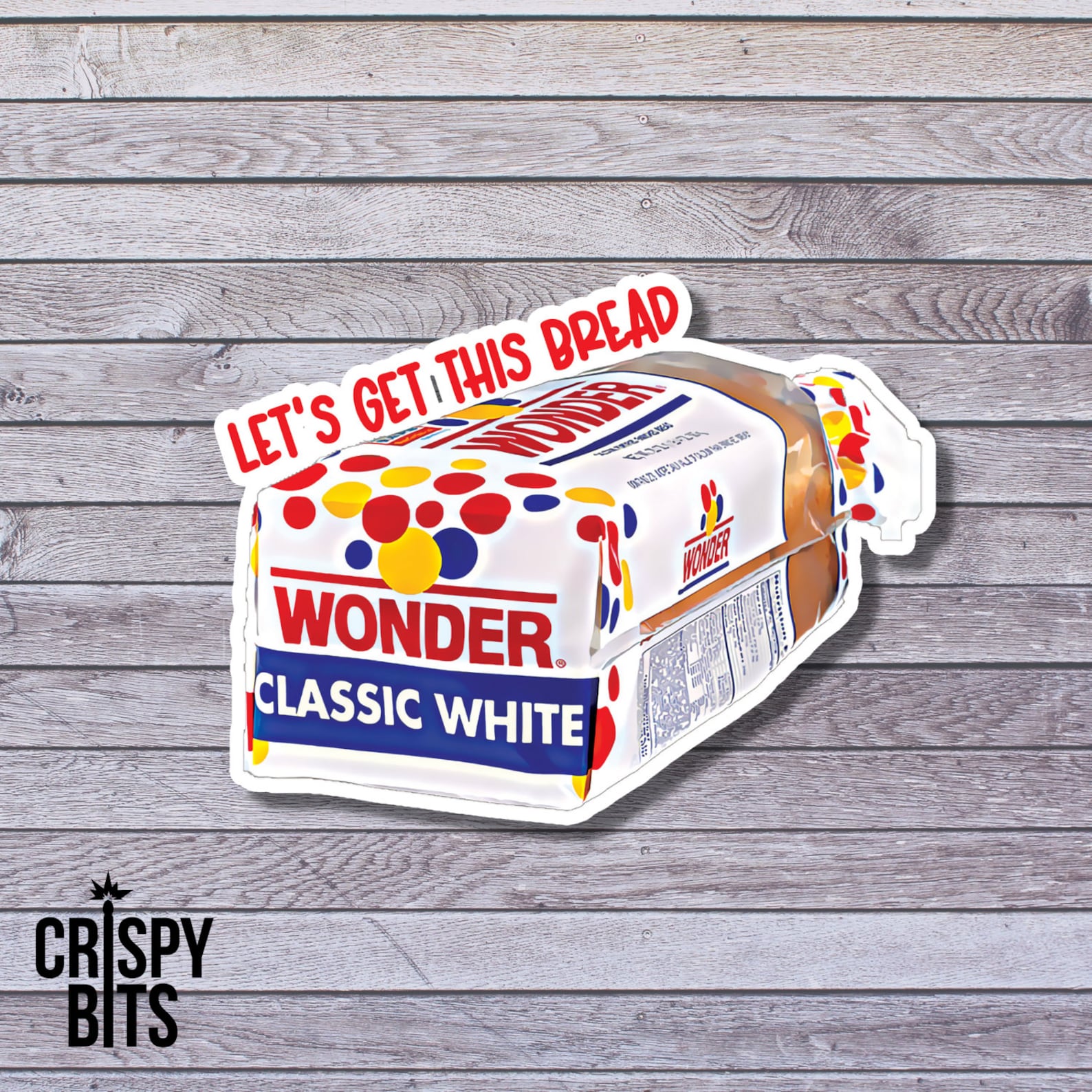 Let's Get This Bread Sticker Motivational Sticker - Etsy