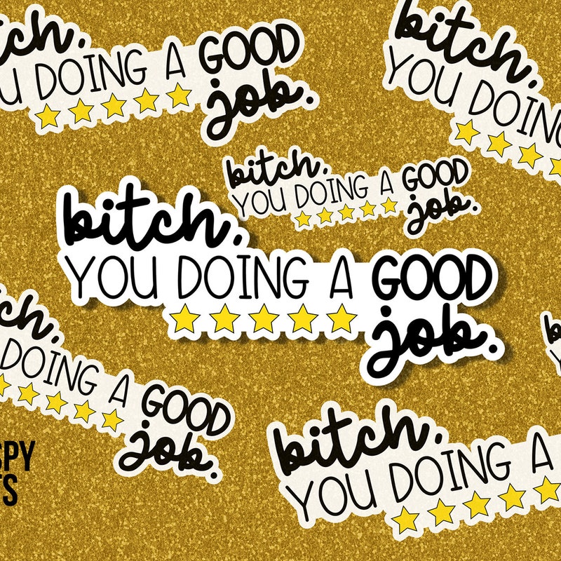 Good Job Sticker - Etsy