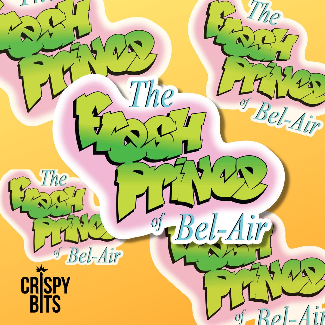 The Fresh Prince Sticker of Bel Air | TV Sticker | Will Smith ...