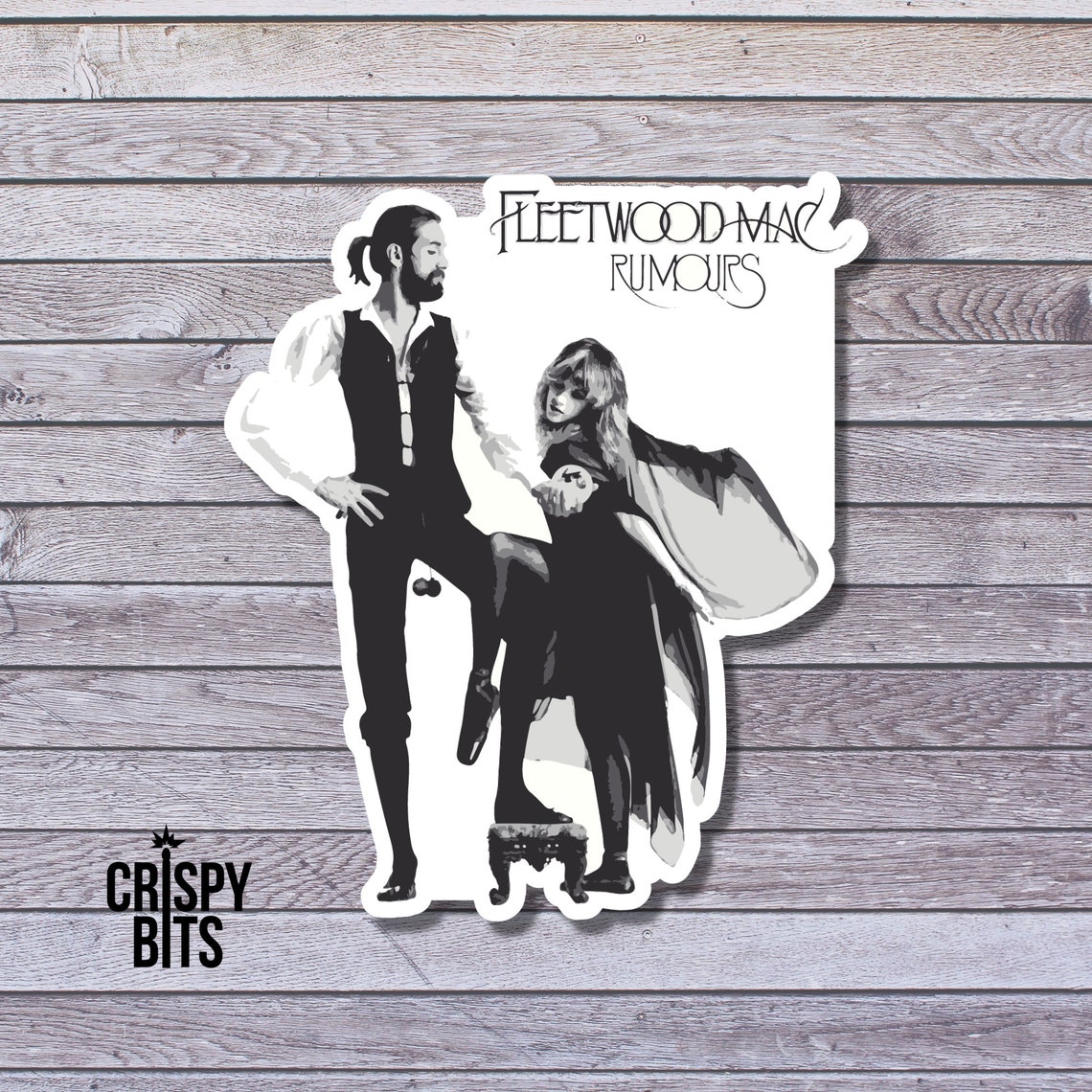 Fleetwood Mac Sticker Music Sticker Rumours Sticker - Etsy