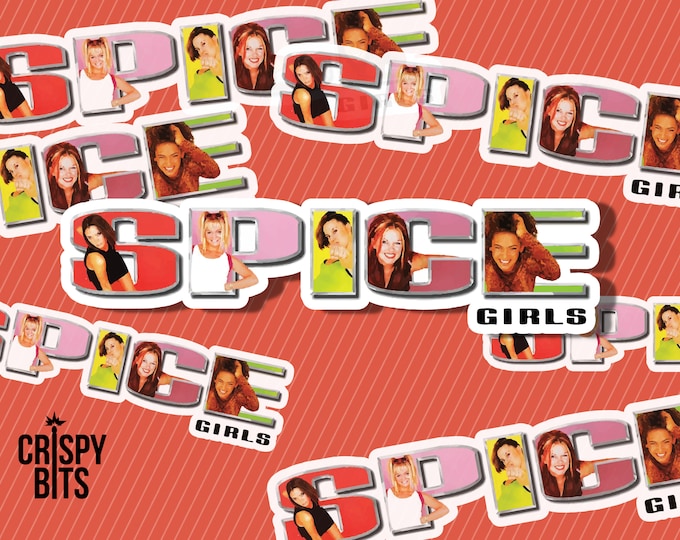 Spice Girls Sticker Music Sticker 90s Sticker Spice World Girl Power ...