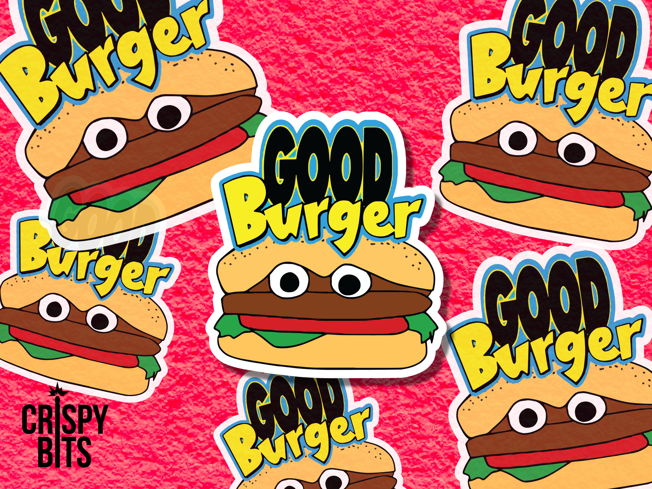 Good Burger Sticker Kenan and Kel Nickelodeon Nick Kids - Etsy