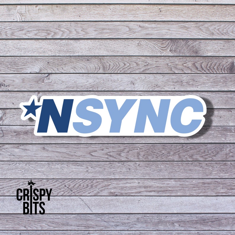 Nsync Sticker | *NSYNC | Boy Band | 2000s Music | Pop Music | JC Chasez ...