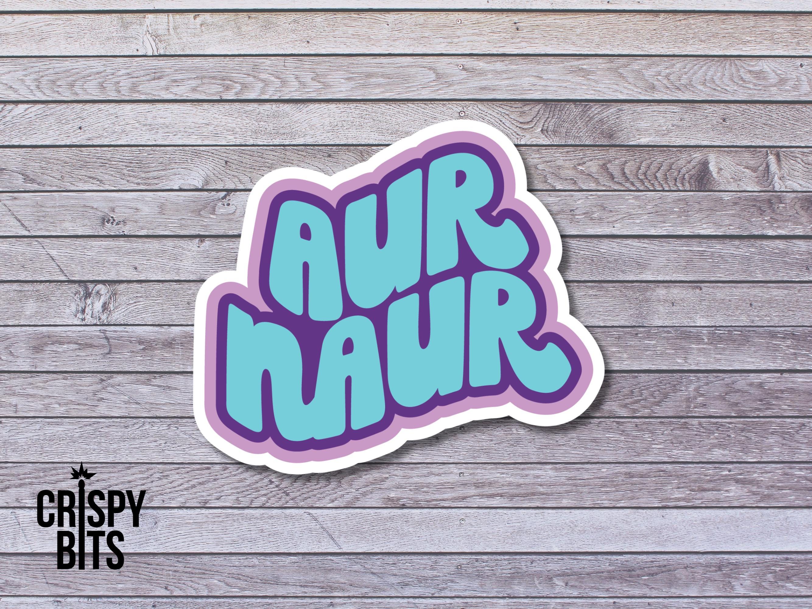 Aur Naur Sticker | Funny Sticker | Love Island | Aussie | Oh No ...