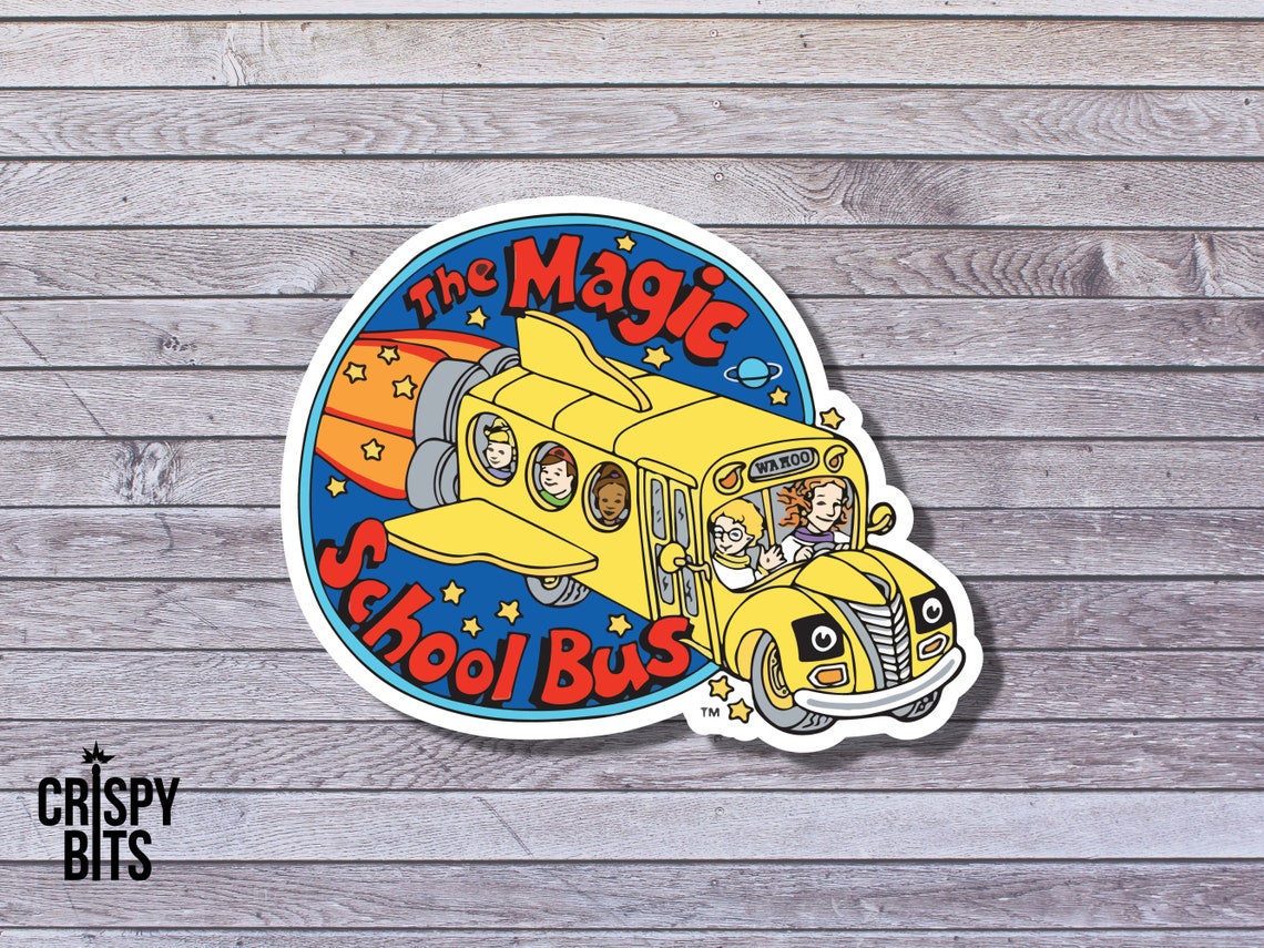 Magic School Bus Sticker Ms. Frizzle PBS Liz Laptop - Etsy