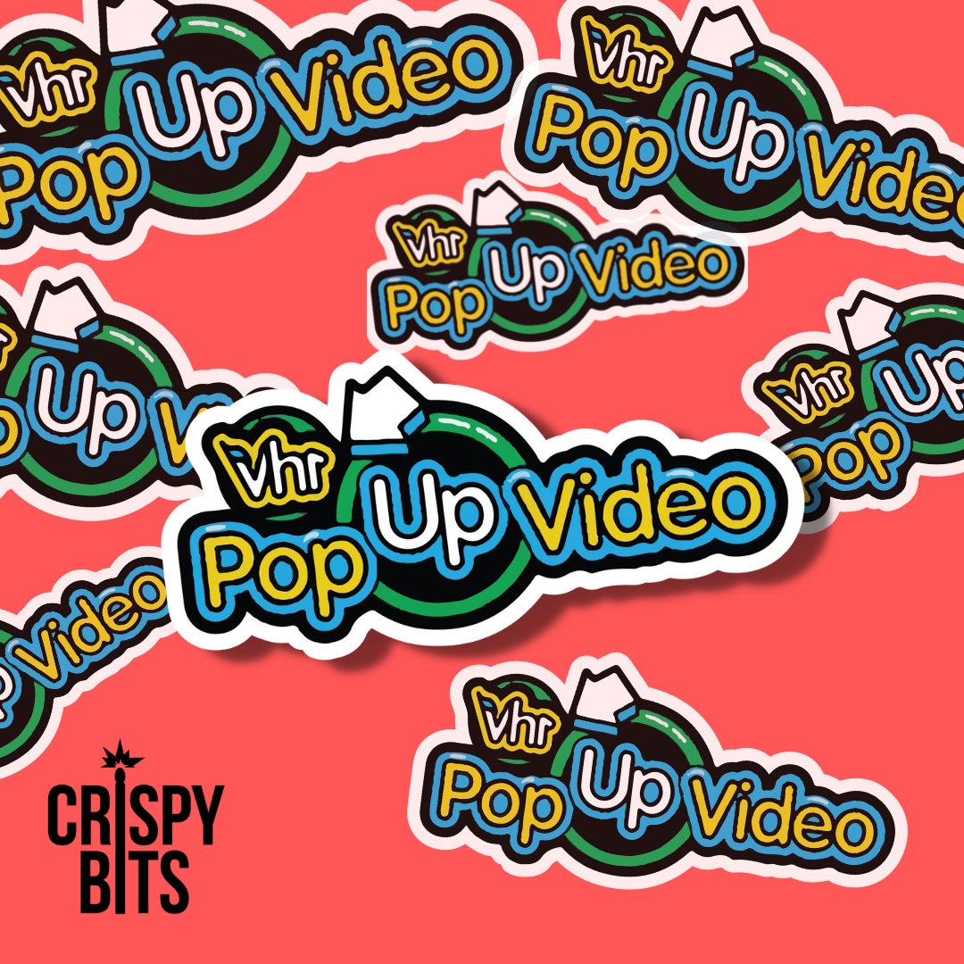 VH1 Sticker | Pop up Video | Nostalgia | Music | Pop-up | You Oughta ...
