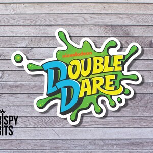 Double Dare Sticker | Nickelodeon Stickers | Fun | Retro | Nick Kids ...