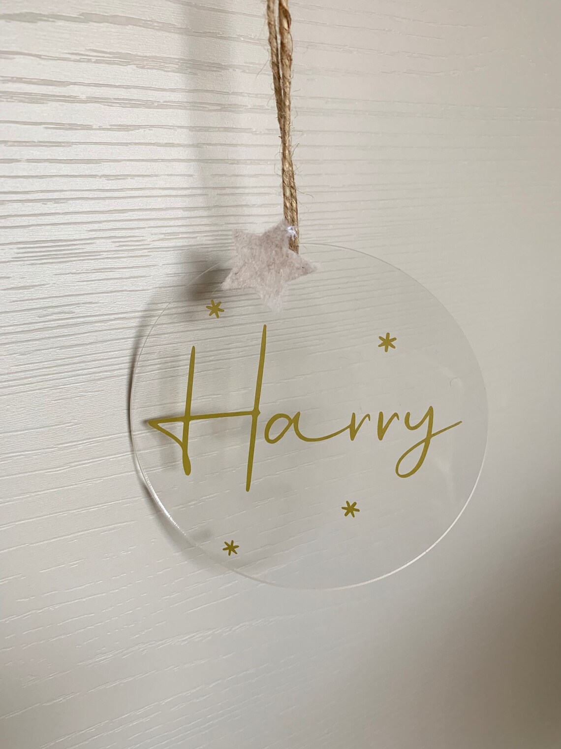 Acrylic Bauble | Personalised Bauble | Christmas Bauble - Etsy UK