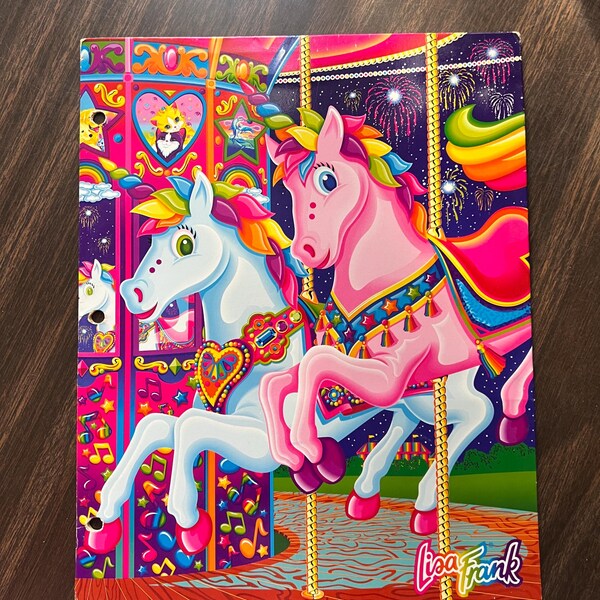 Lisa Frank Folder - Etsy