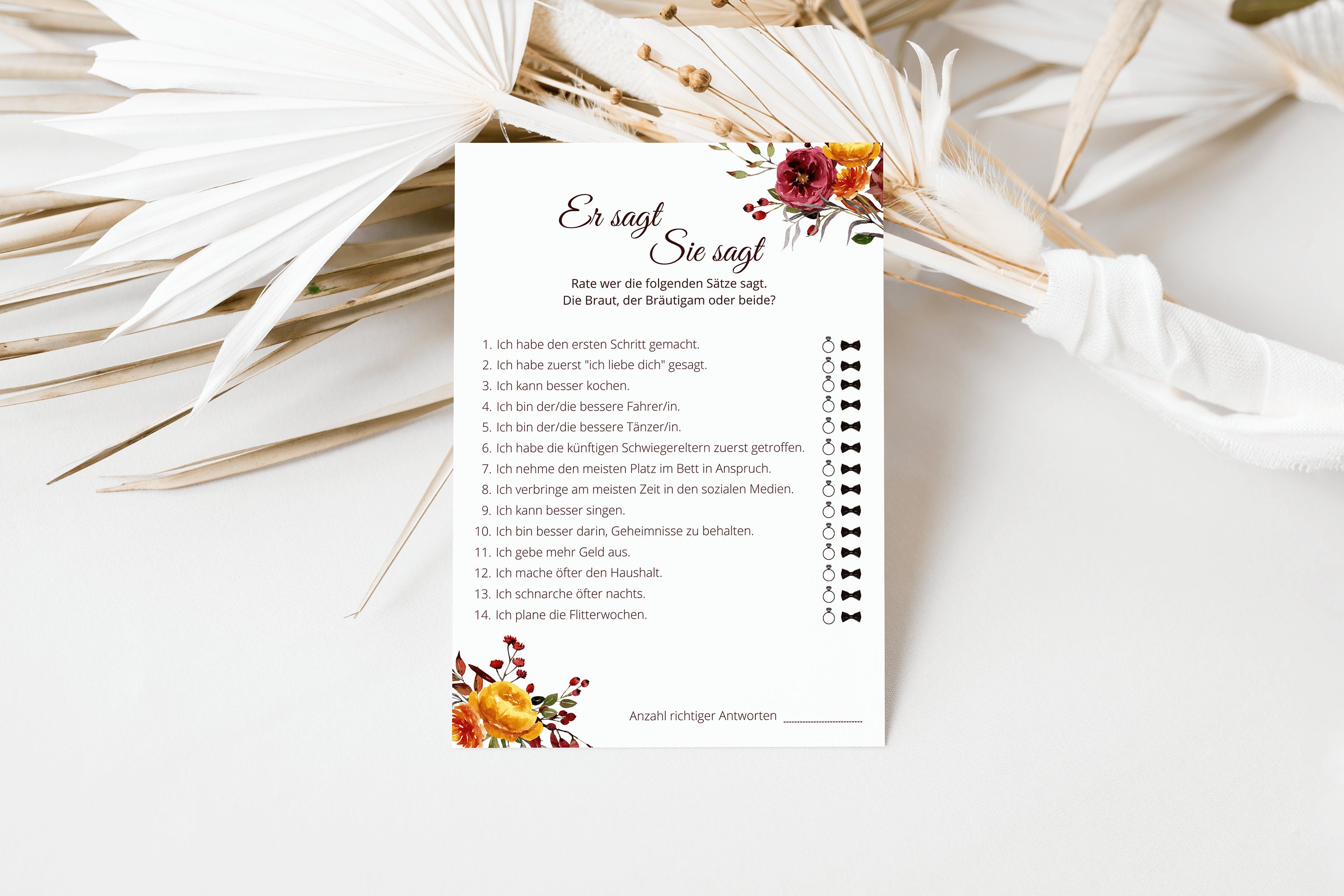 JGA Games Set Printable, Six Game Templates, Hen Party Games Set Fall ...