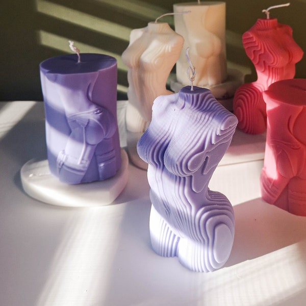 Female Body Candle - Etsy