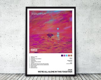 Dave Album Cover | Etsy UK