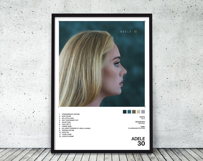 Adele 30 Album Cover Art