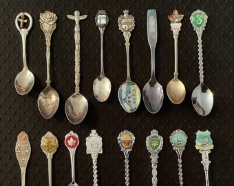 Vintage Collector Spoons - Etsy
