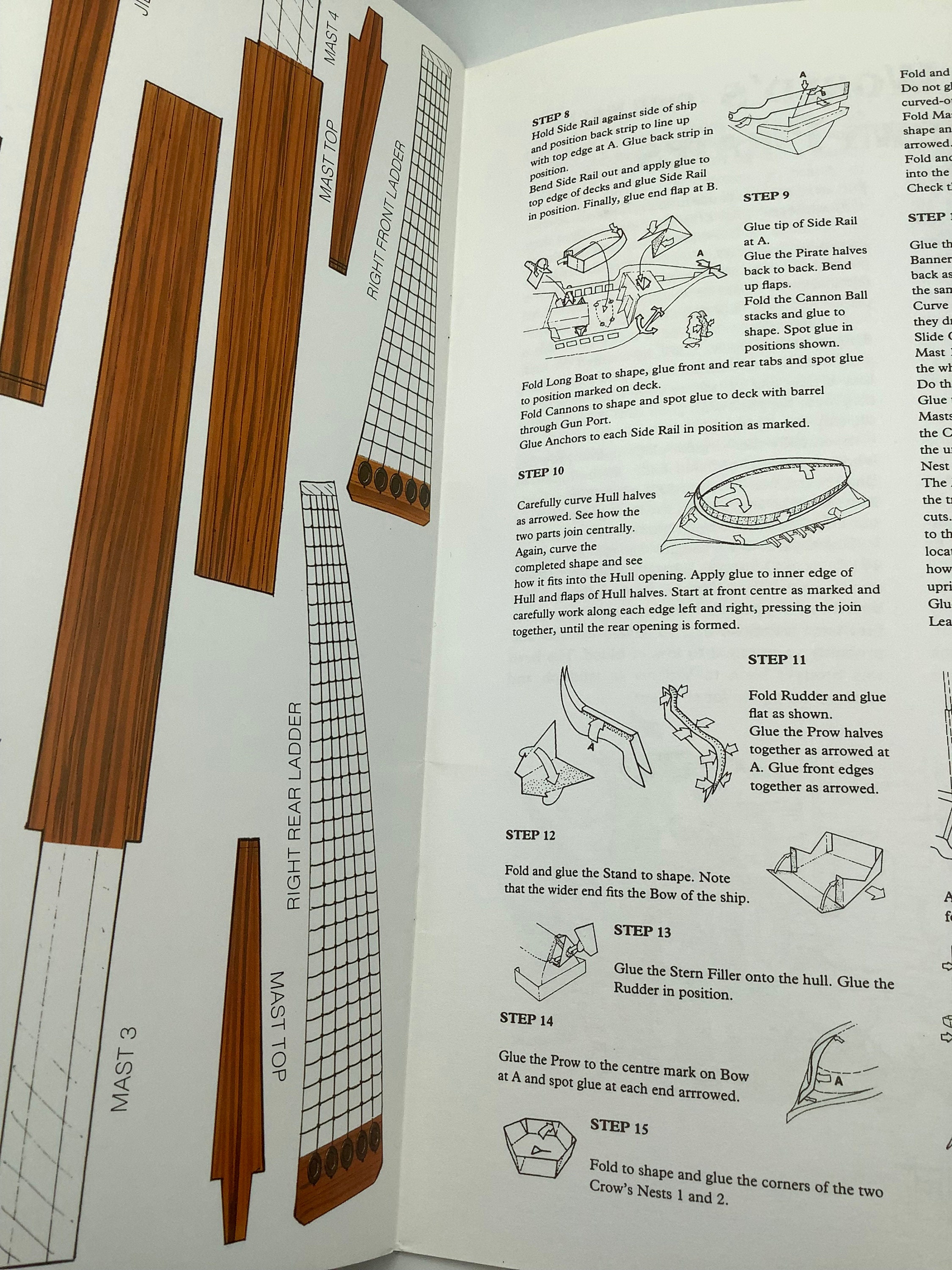 Build Your Own PIRATE SHIP. as New. 2003 Parragon Publishing. Pat Doyle ...