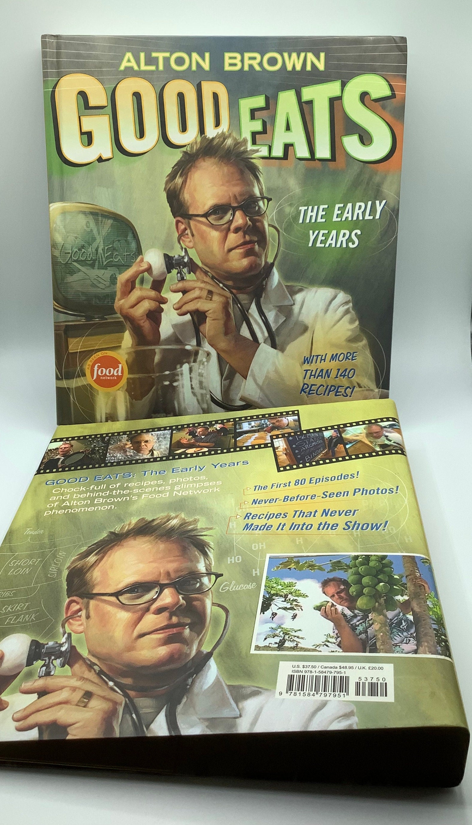 2009. ALTON BROWN Good Eats: the Early Years. Includes Fold-out Poster ...