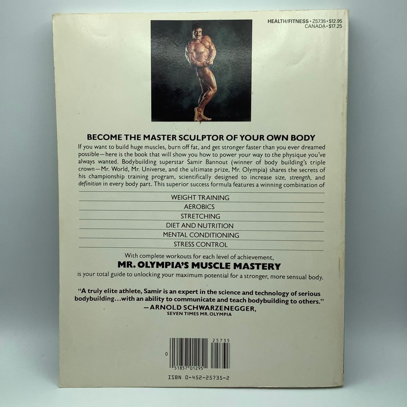Rare Find MR. OLYMPIA'S Muscle Mastery. the Complete Guide to Building & Shaping Your Body ...