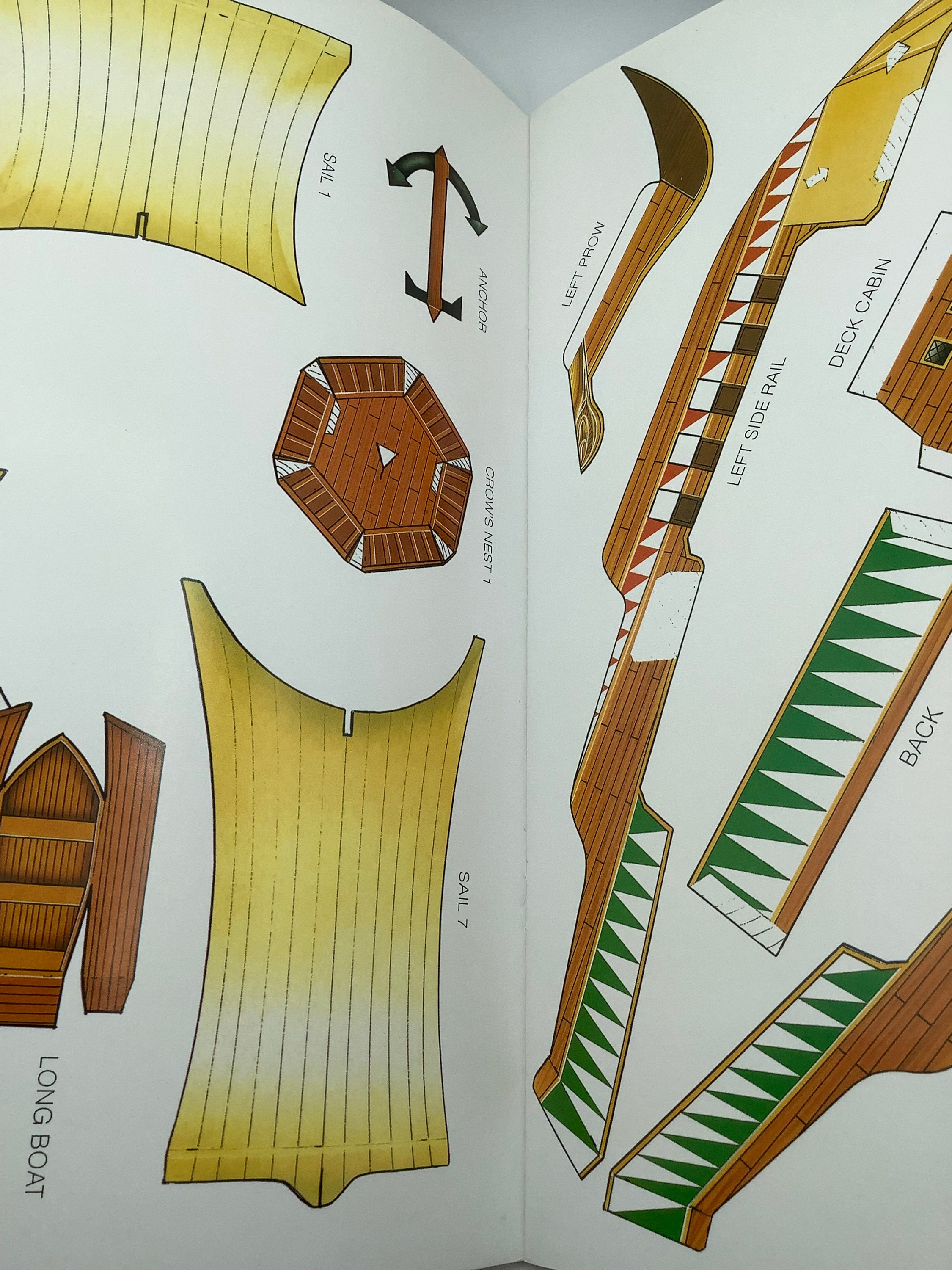 Build Your Own PIRATE SHIP. as New. 2003 Parragon Publishing. Pat Doyle ...