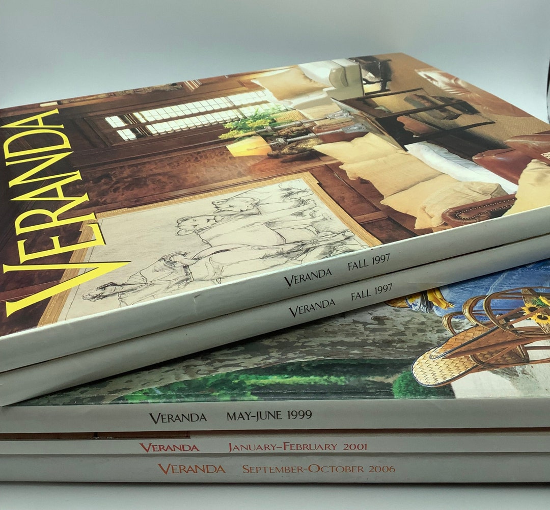 1990's VERANDA. Home Design & Interior Decorating Magazines. Vintage ...