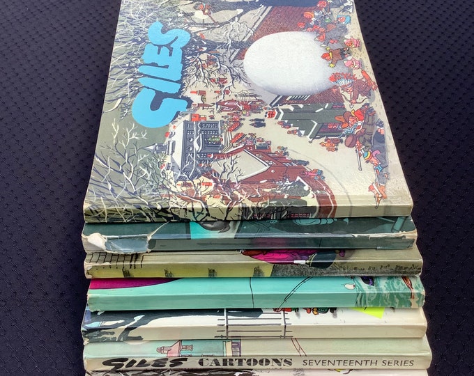 Set of 2 Giles Sunday Express & Daily Express Cartoons 25 and 29 Series ...