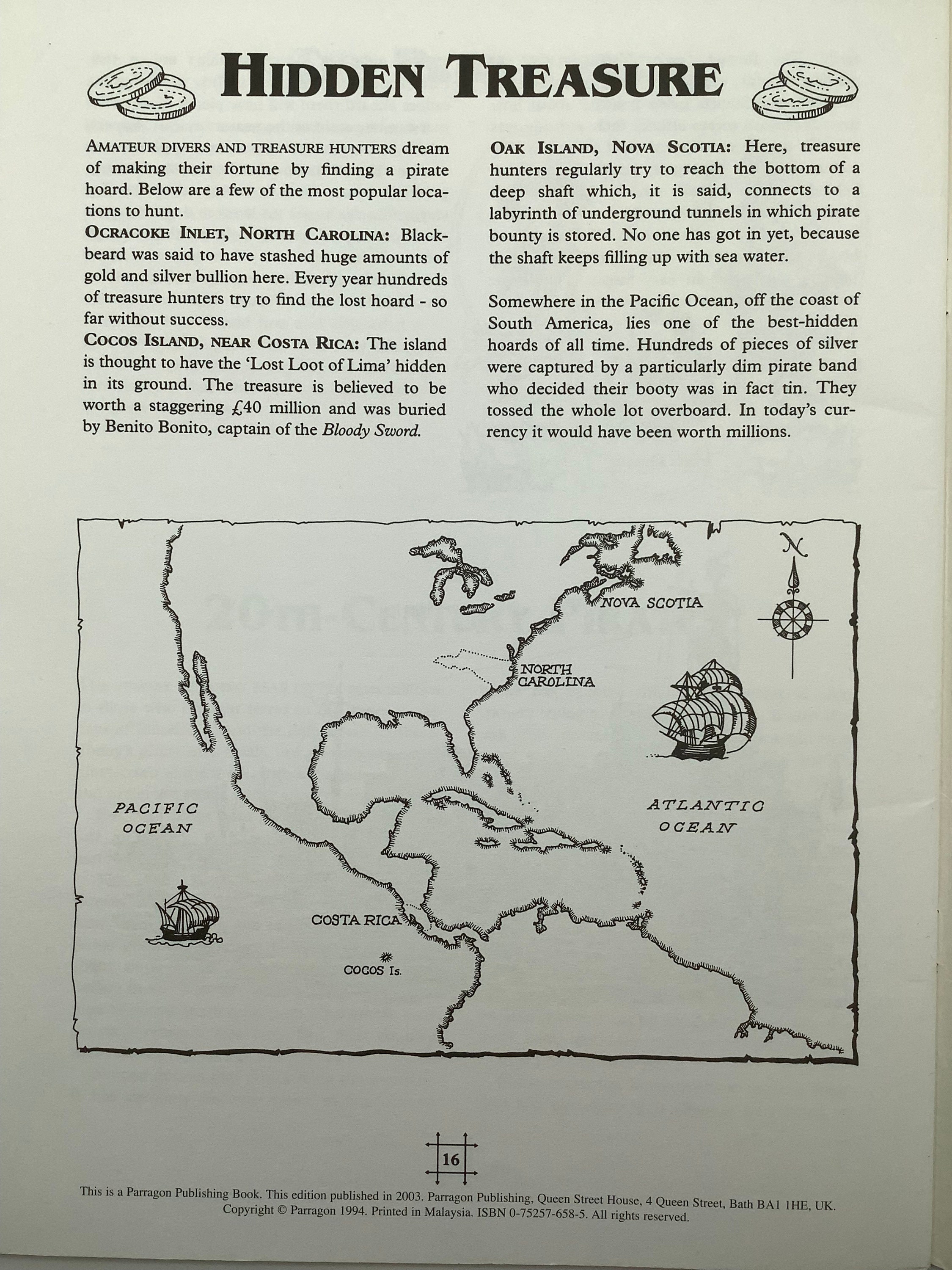 Build Your Own PIRATE SHIP. as New. 2003 Parragon Publishing. Pat Doyle ...