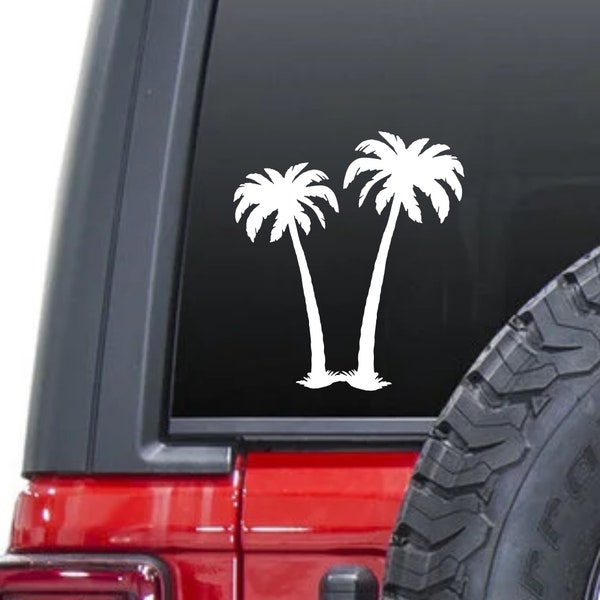 Palm Tree Decal - Etsy