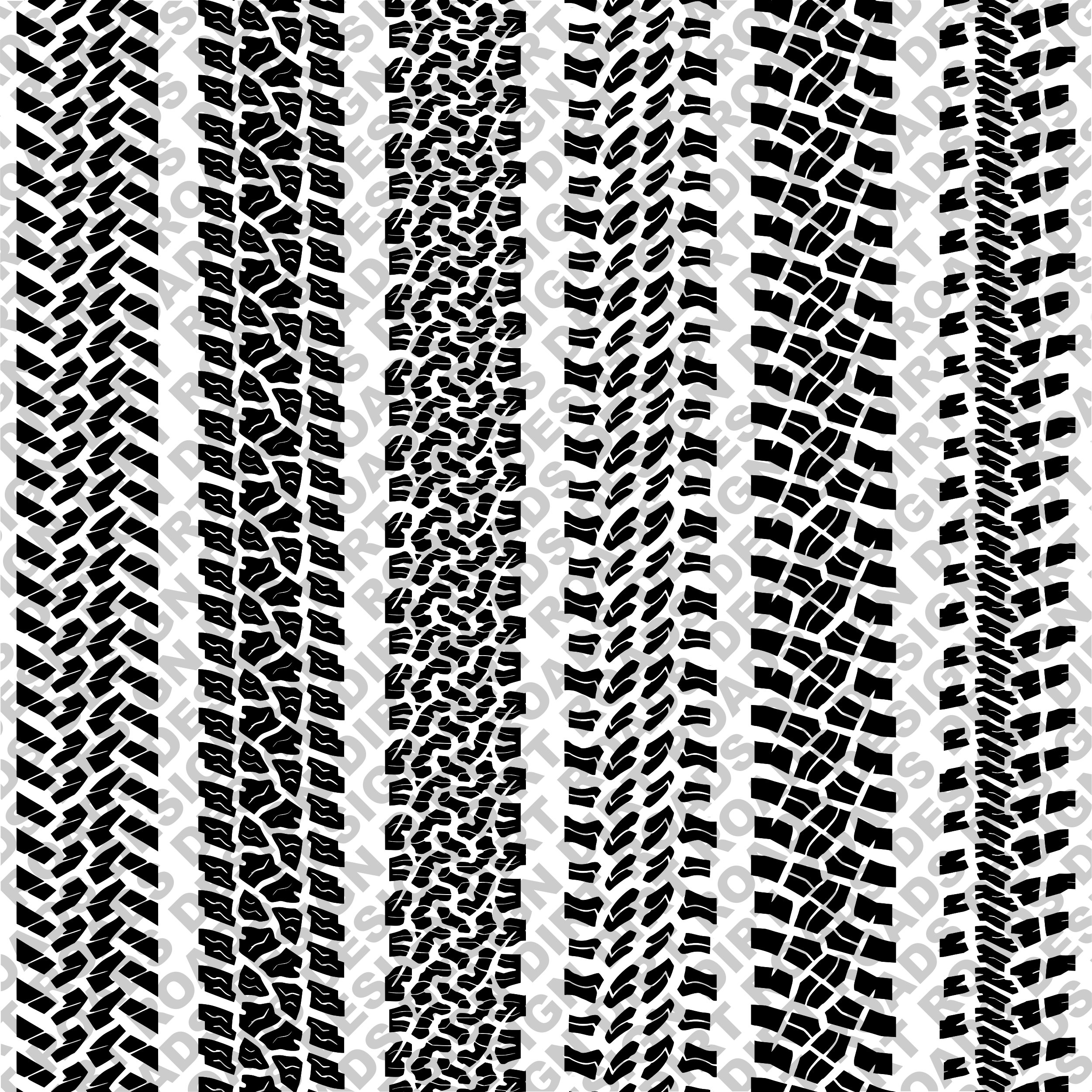 Mud Tire Tread Texture