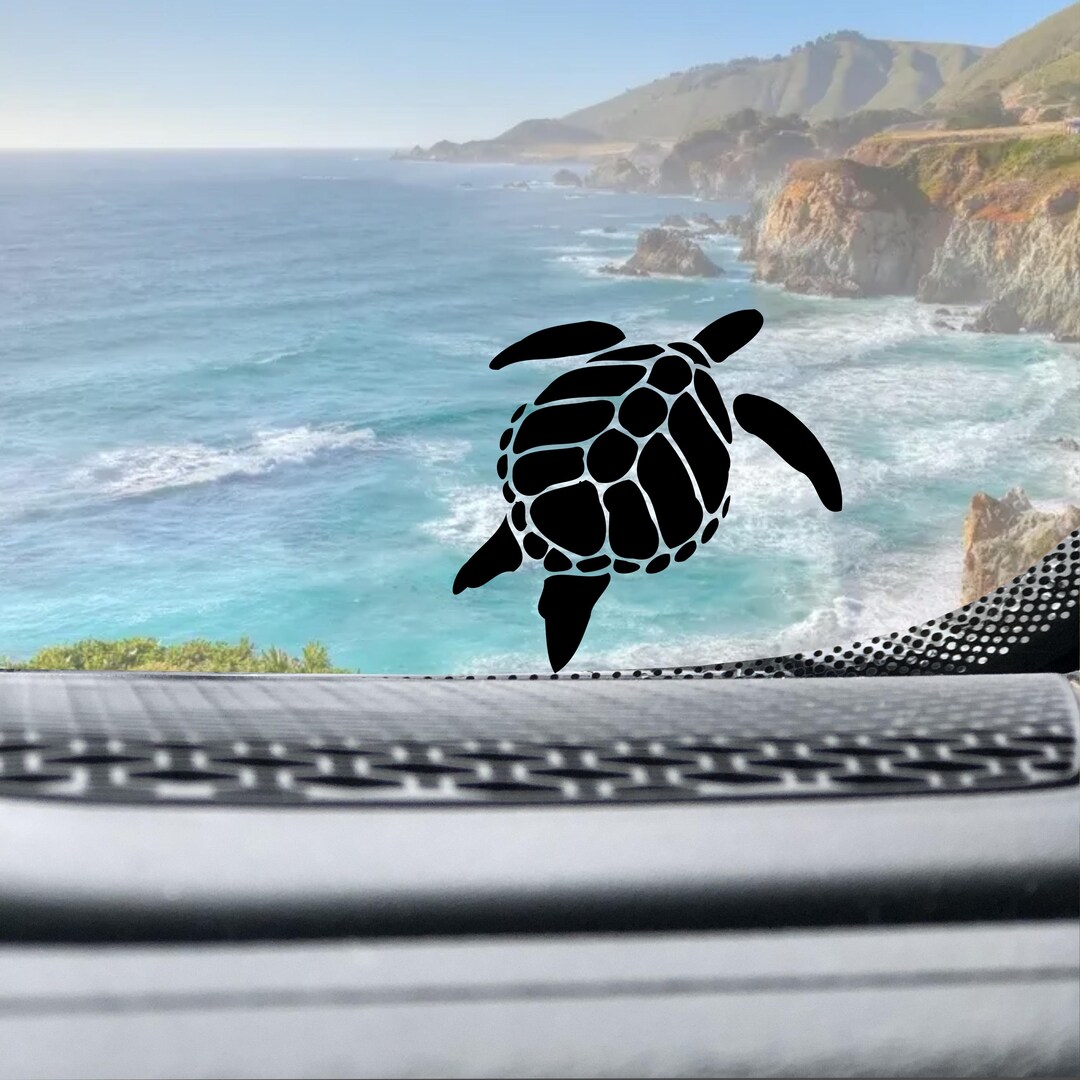 Sea Turtle | Easter Egg Decals | Car Windshield Stickers | Window Decal ...