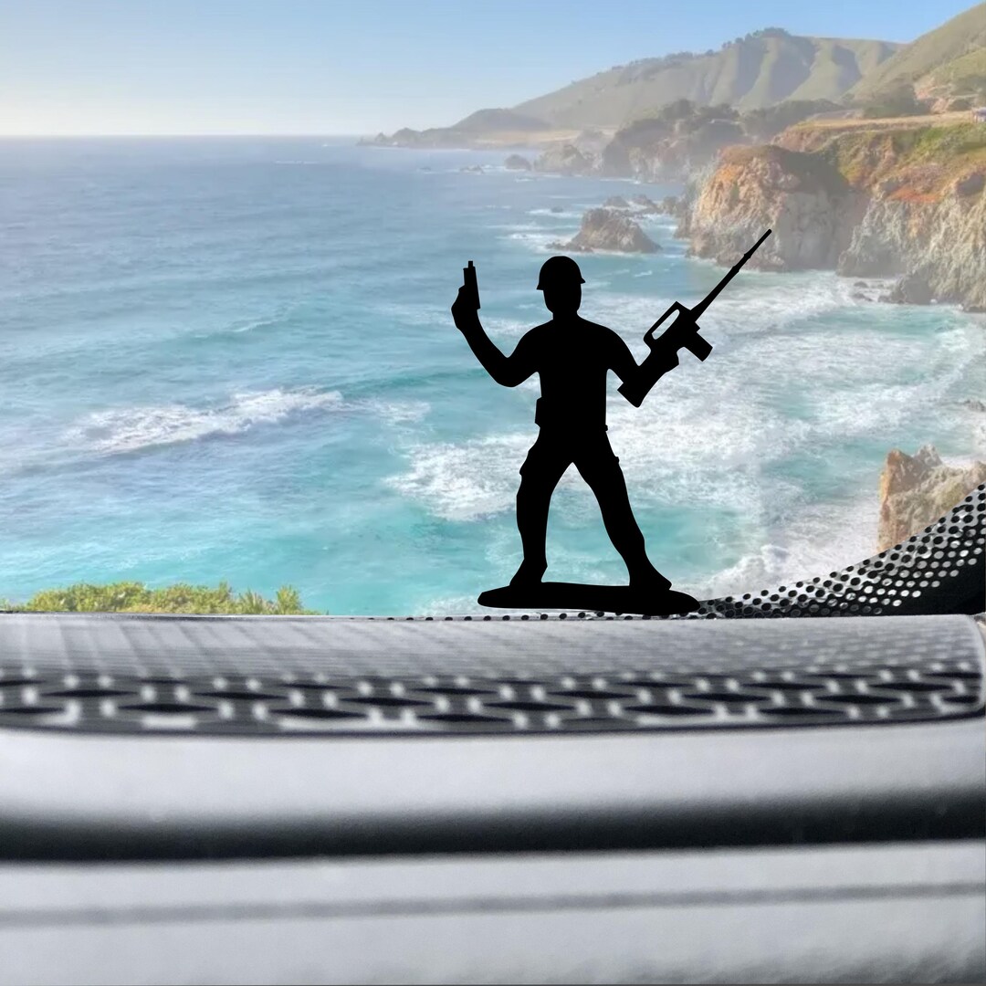 Team Leader Military Army Man Toy Soldier | Easter Egg Decals | Car ...