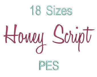 Palace Script Embroidery Font - Etsy