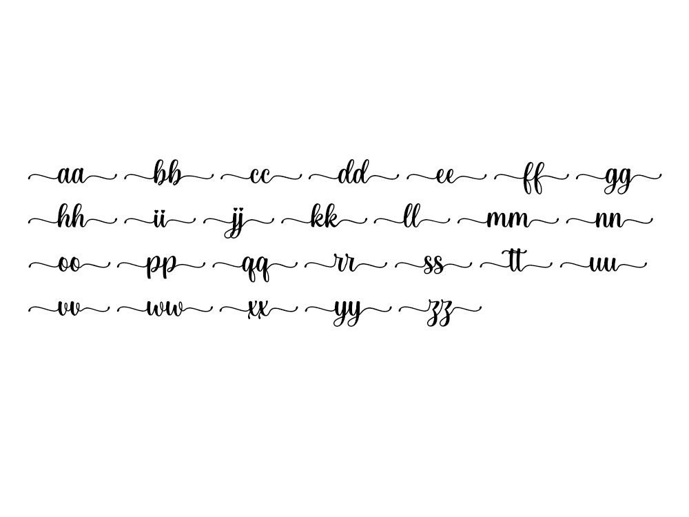 Joseph Sophia Font Svg filesotf para CricutSVG | Etsy