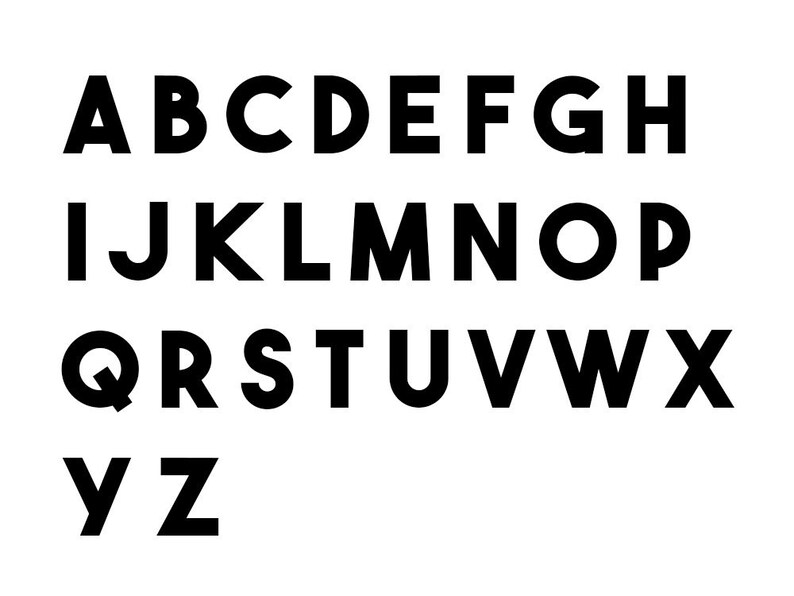 The Bold Font Svg Filesotf for Cricutsvg Sillhouttesvg - Etsy