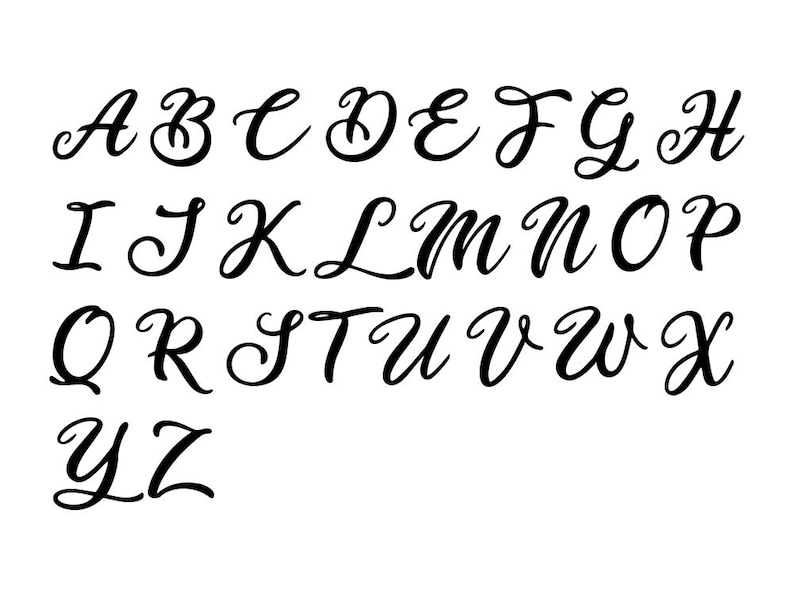 Ballet Harmony Font Svg Filespngotf for Cricutsvg - Etsy Ireland