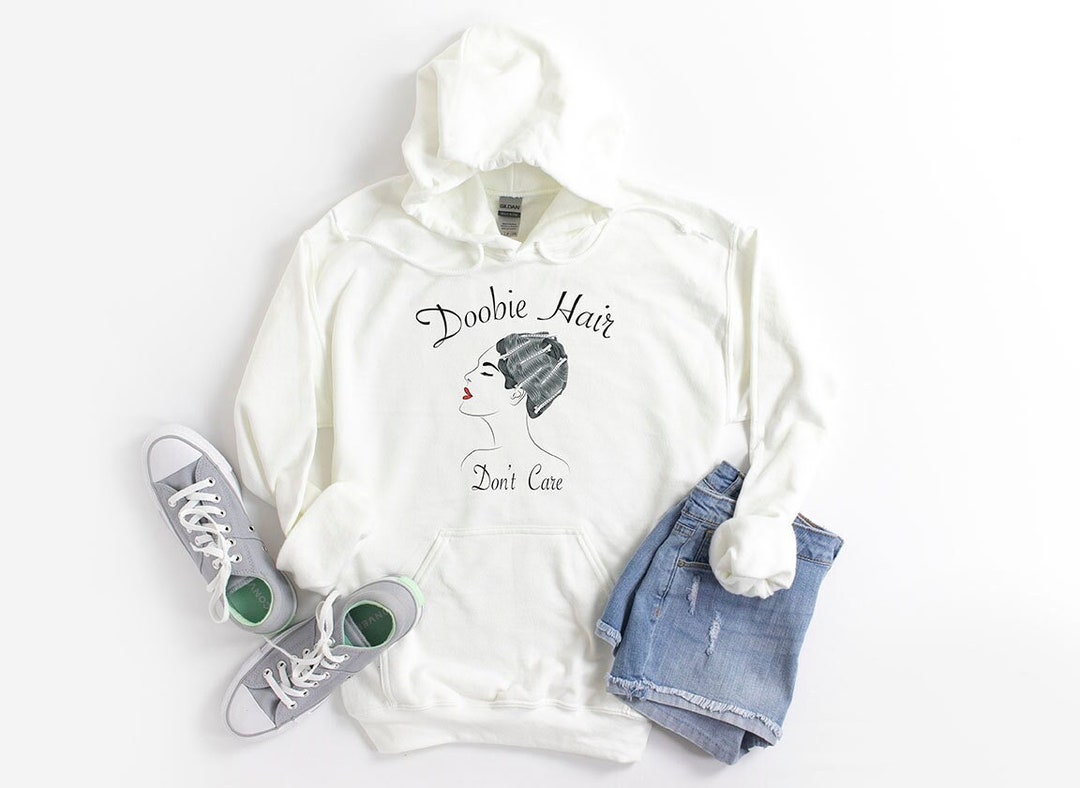 Doobie Hair Dont Care Puerto Rico Unisex Heavy Blend Hoodie Pullover ...
