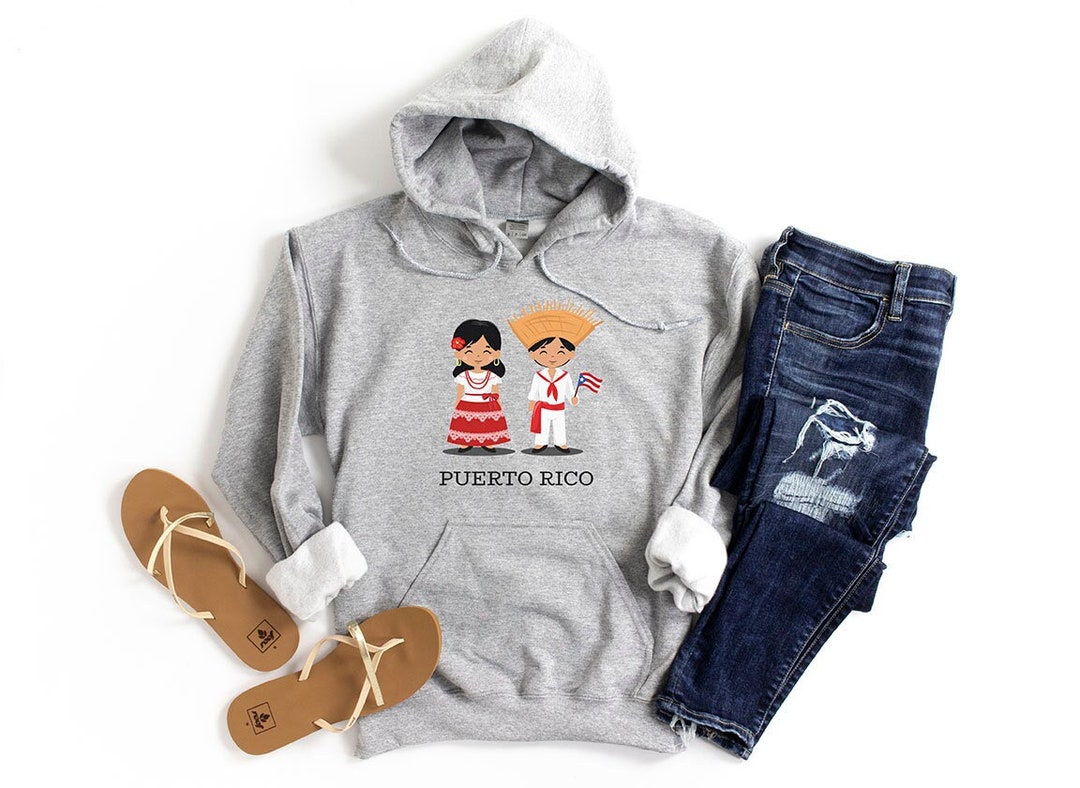 Puerto Rico Jibaro Kids Unisexe Heavy Blend Hoodie | Pullover Hoodie ...