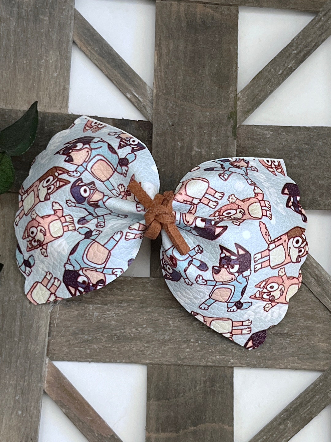 Bluey Hair Bow , Bingo & Bluey Hair Bow , Bluey Birthday Accessories ...