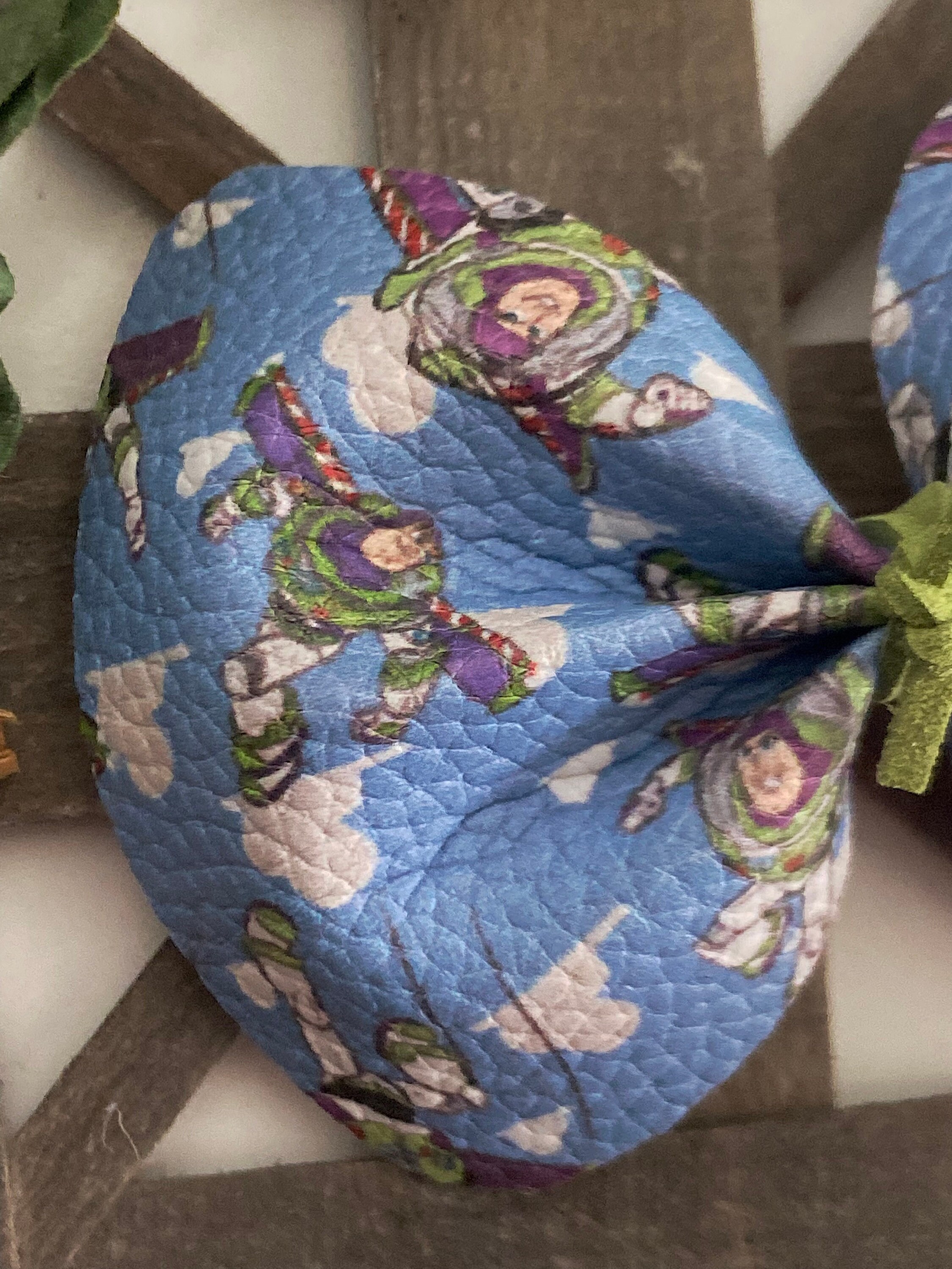 Buzz Lightyear Inspired Hair Bow Boho Buzz Bow Toy Story - Etsy